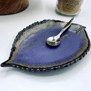 Hydrangea Leaf Ring Dish Ceramic, Hydrangea Leaf Soap Dish Pottery ...