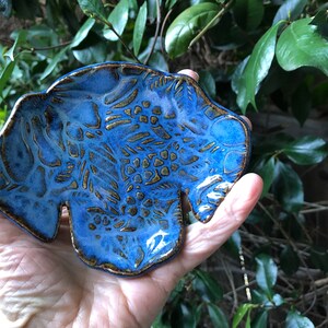 Dog Shaped Ring Dish Pottery, Handmade Dog Themed Jewelry Dish, Ceramic ...