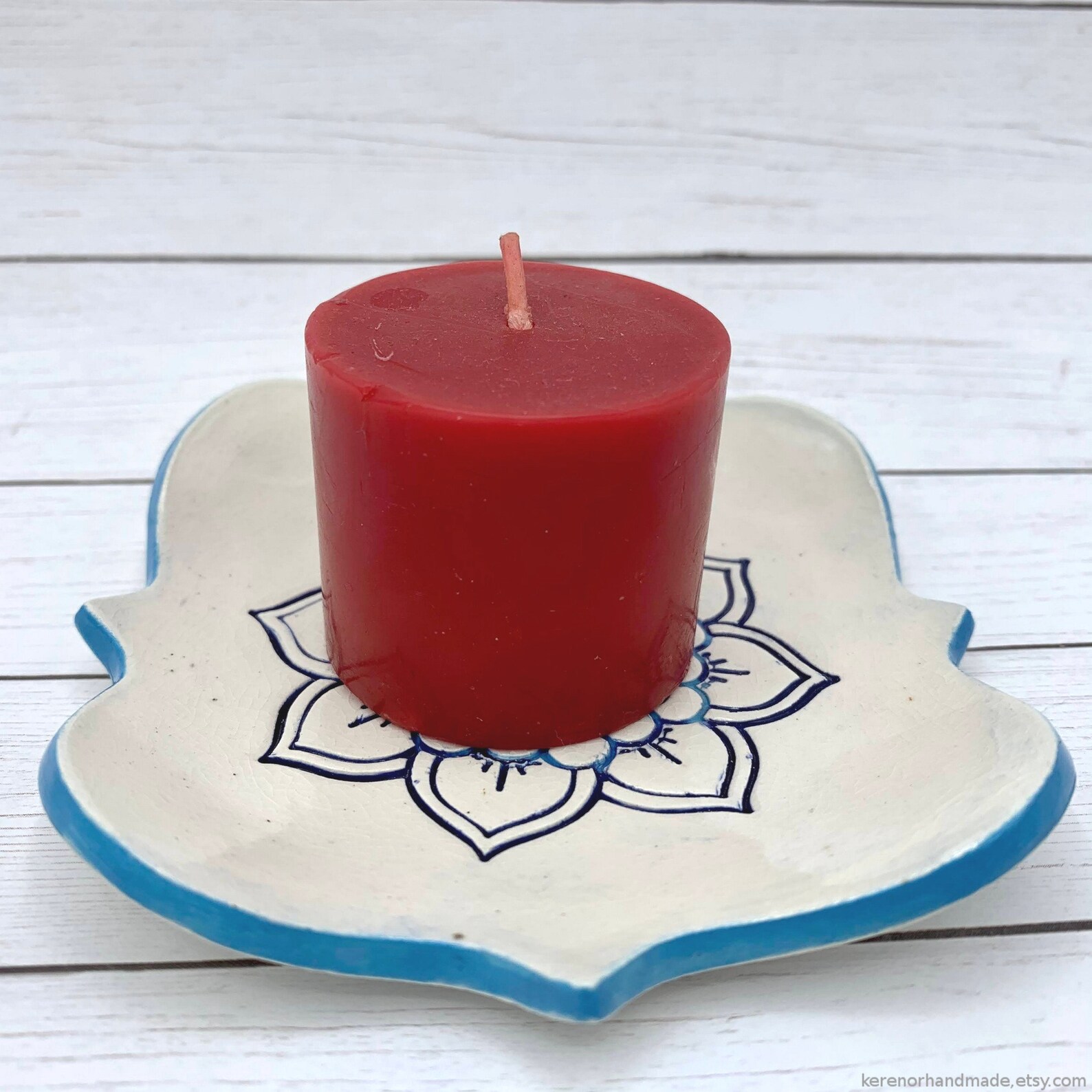 Ceramic Mandala Dish Ceramic Jewelry Dish Yoga Mandala Dish | Etsy