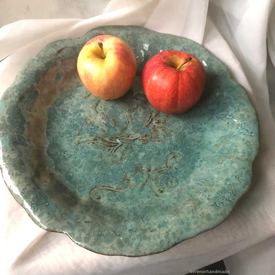 Handmade Ceramic Serving Tray Handmade Pottery Serving Tray - Etsy