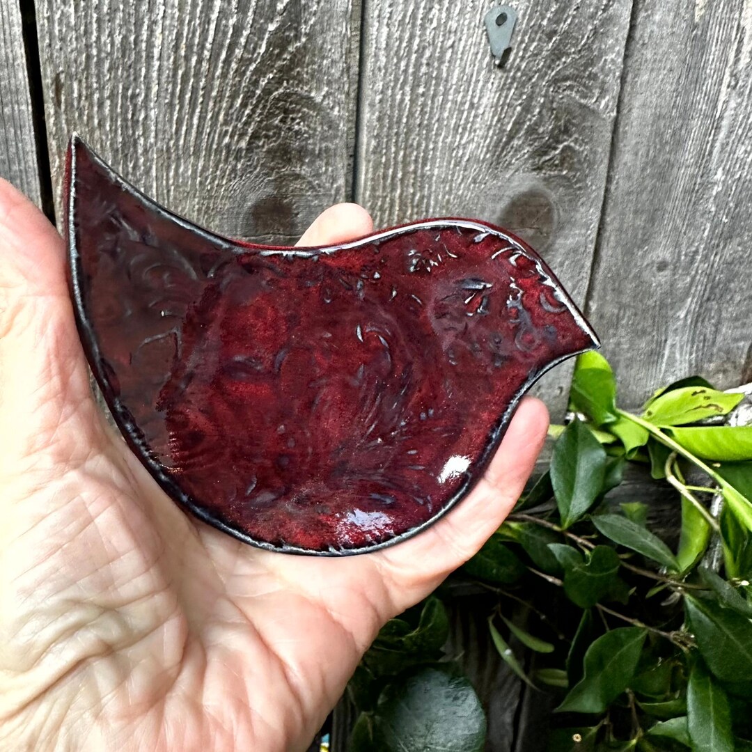 Bird Dish, Ceramic Bird-shaped Bowl, Dove Dish Pottery, Bird Gift ...