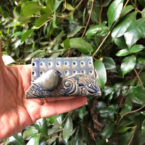 Business Cards Holder Display Pottery Handmade Pottery - Etsy