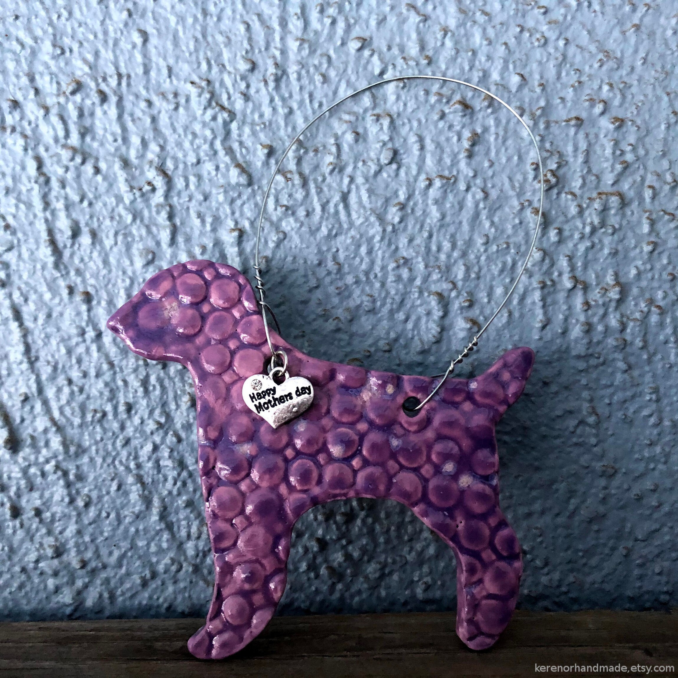 Ceramic Labrador wall decor handmade labrador retriever | Etsy