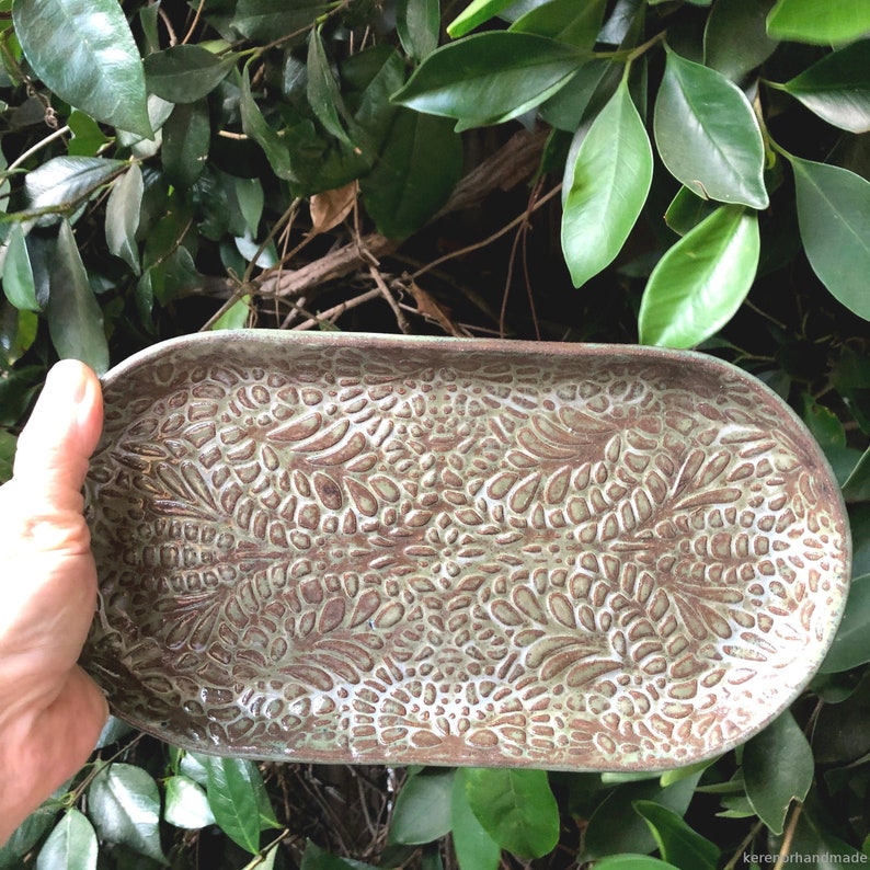 Handmade Ceramic Serving Plate Handmade Ceramic Plate - Etsy