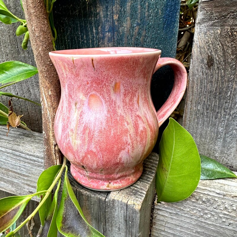 Pink Coffee Mug - Etsy