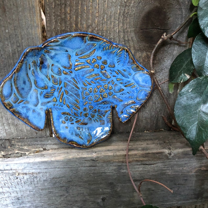 Dog Shaped Ring Dish Pottery, Handmade Dog Themed Jewelry Dish, Ceramic ...