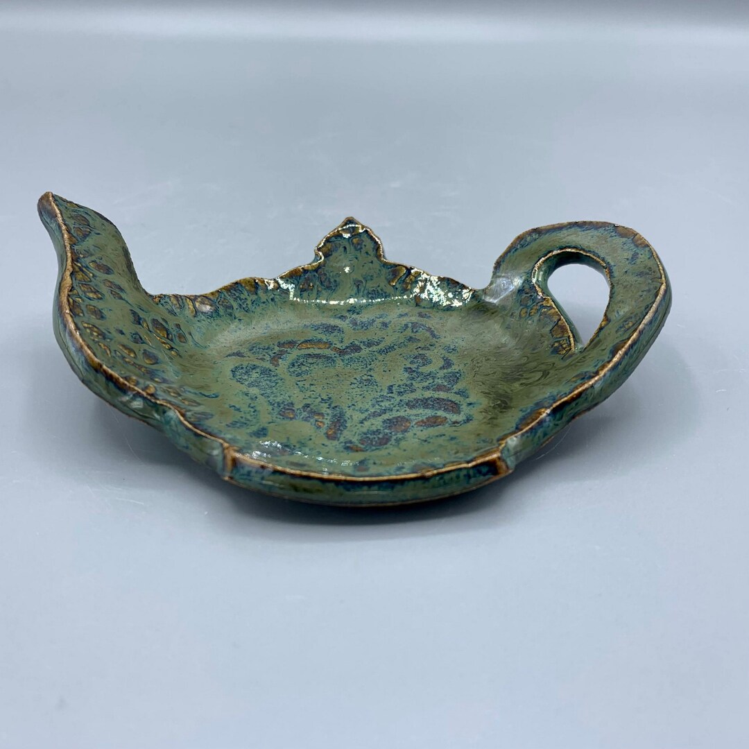 Teapot-shaped Ceramic Dish, Handcrafted & Beautifully Glazed, Perfect ...