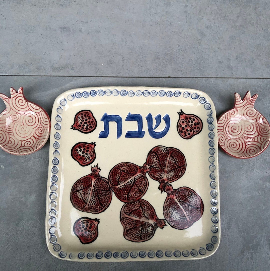 Shabbat Tealight Candles Holder Set, Sabbath Candles Set With Tray ...