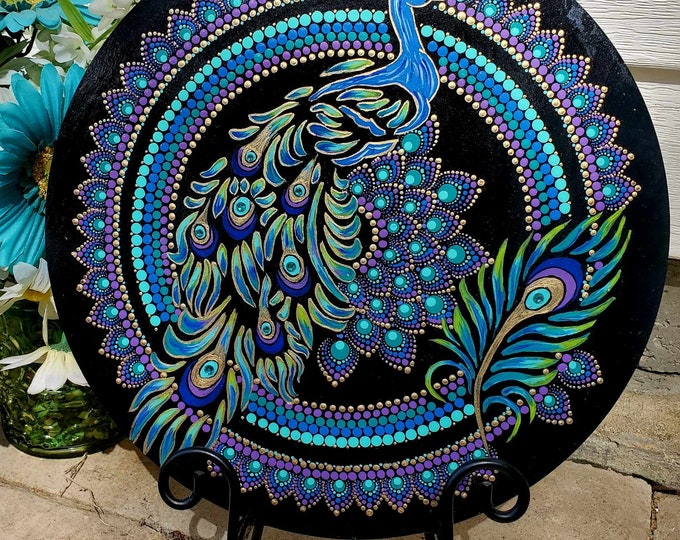 Mandala Art - Mandala- Mirror Wall Art - Hand Painted Mandala - Mandala ...