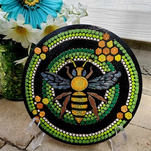 Mandala Art - Mirror Wall Art - Hand Painted Mandala - Mandala - Dot ...