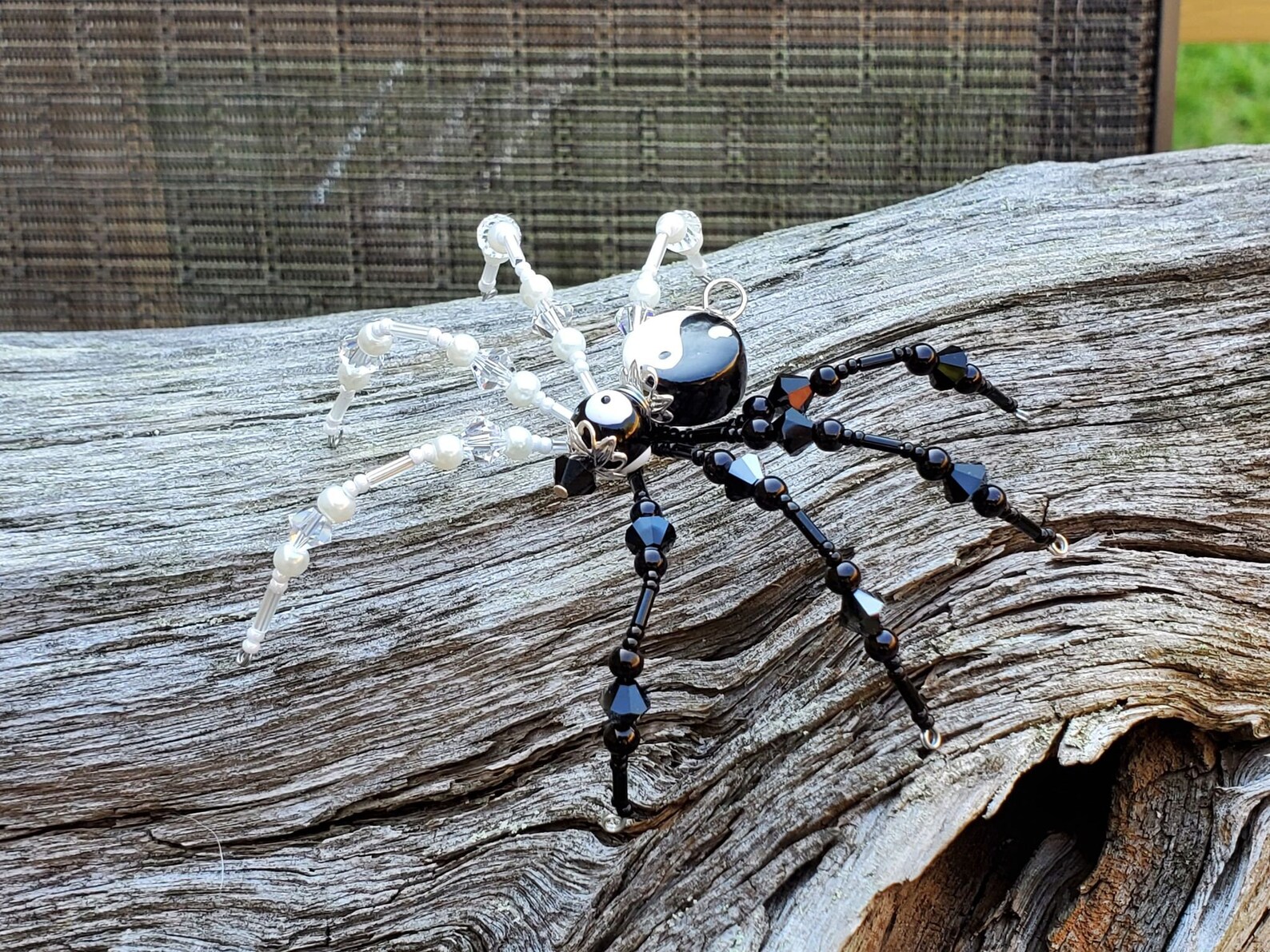 Christmas Spider Ornament: Swarovski Crystal Accent, Holiday Decor - Etsy