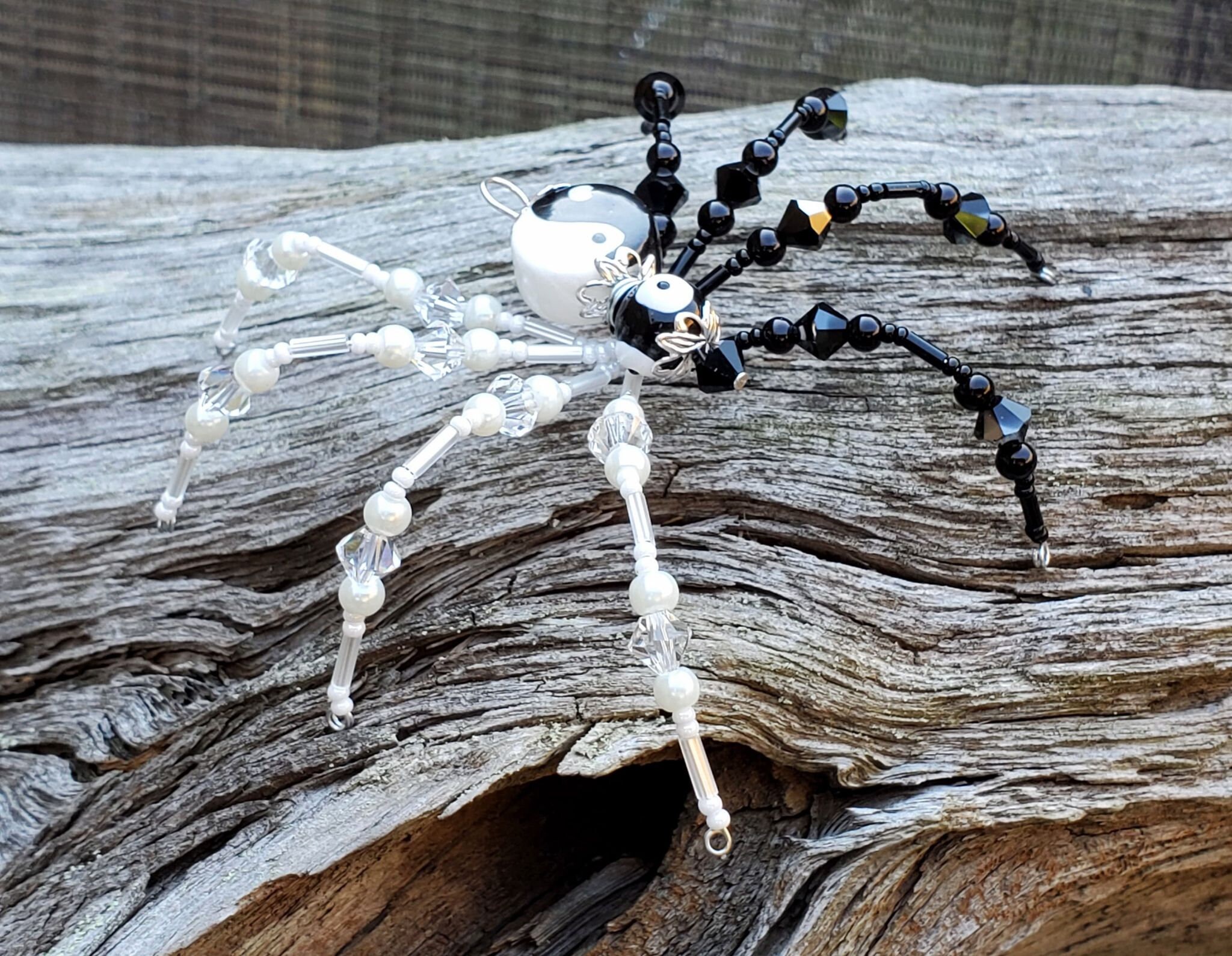 Christmas Spider Ornament: Swarovski Crystal Accent, Holiday Decor - Etsy