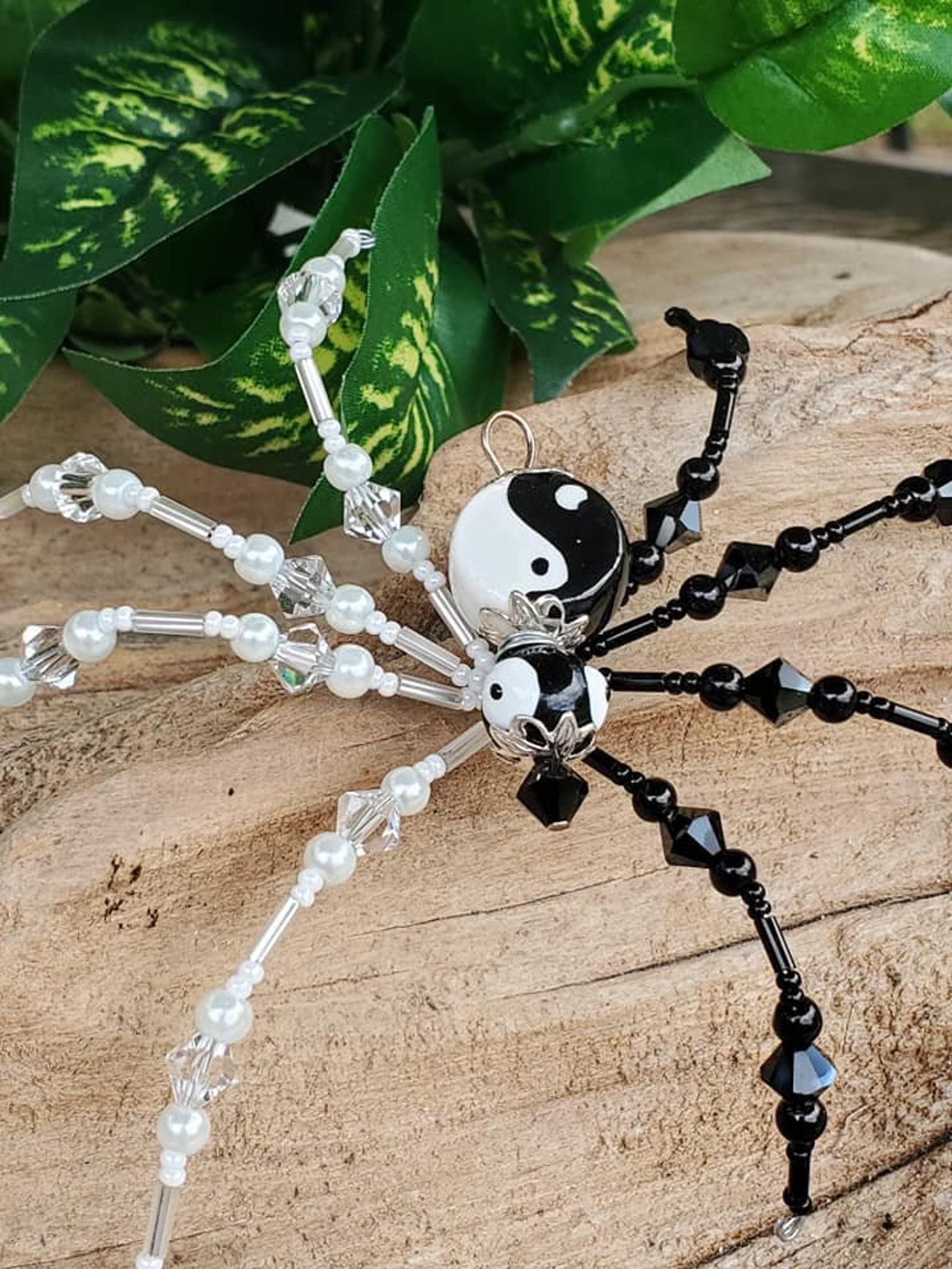 Christmas Spider Ornament: Swarovski Crystal Accent, Holiday Decor - Etsy