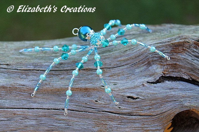 Christmas Spider Ornament With Swarovski Crystals and Legend - Etsy