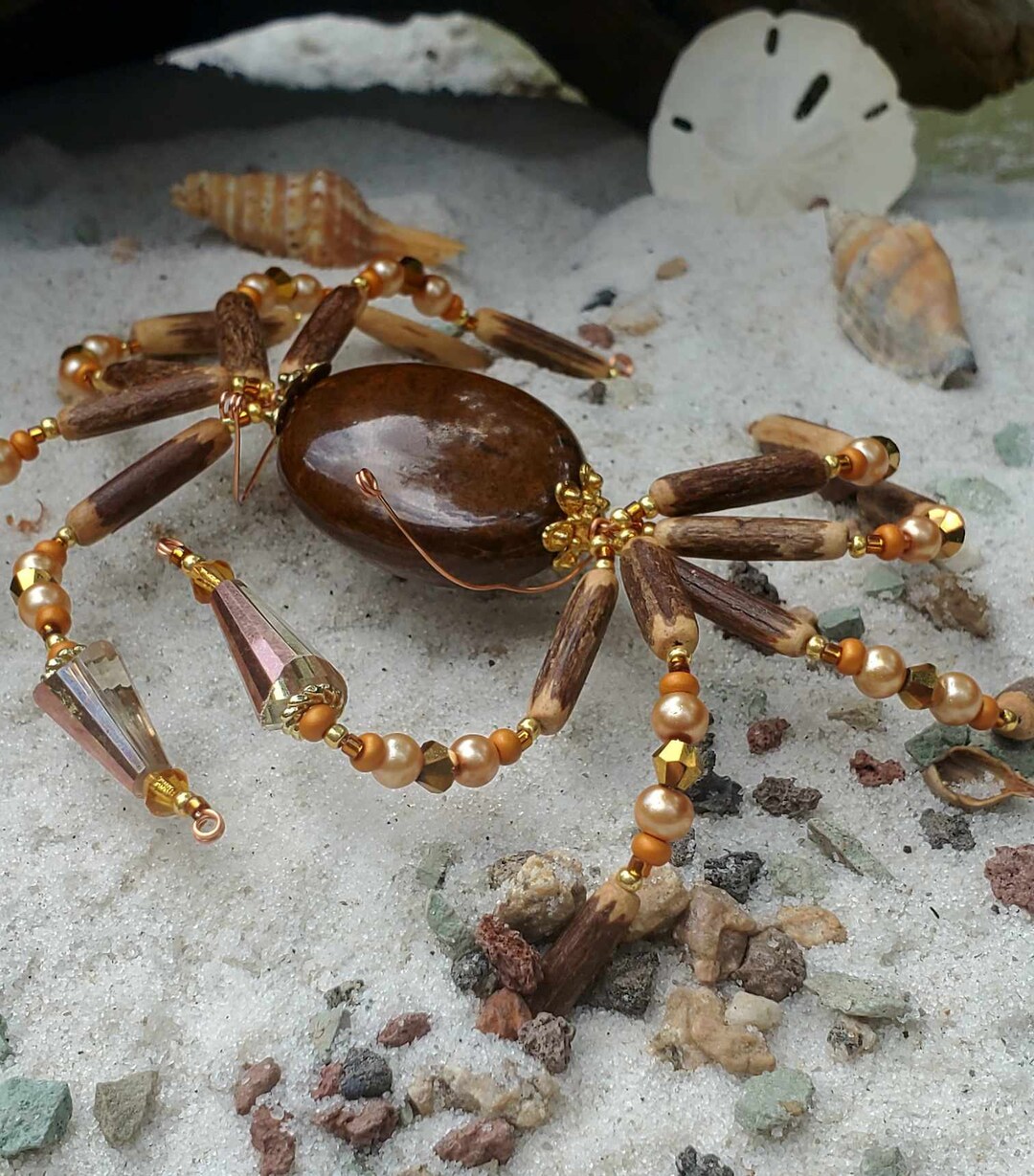 Crab, Beaded Crab, OOAK Crab, Crab Suncatcher, Crabs, Decapod ...