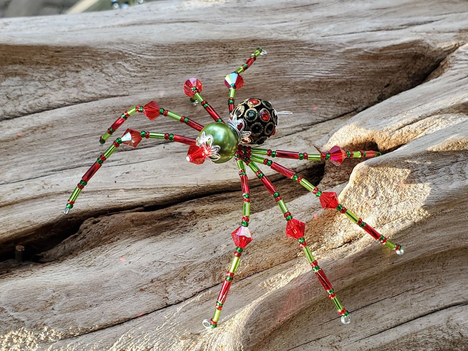 Christmas Spider Ornament With Christmas Spider Legend Spider - Etsy