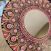 Mandala Art Mandala Mirror Wall Art Hand Painted Mandala - Etsy