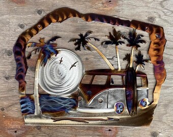 Beach Metal Wall Art - Etsy