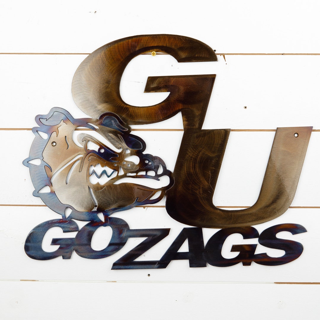 Gonzaga University Bulldogs Metal Wall Art Metal Home Decor Licensed ...