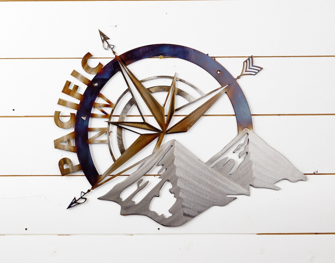 Pacific Northwest | PNW | Metal Wall Art | Metal Home Decor | Adventure ...