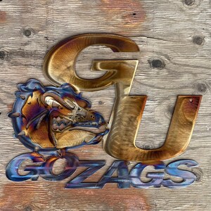 Gonzaga University Bulldogs Metal Wall Art Metal Home Decor Licensed ...