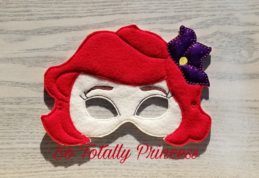 Mermaid Mask/ariel Mask/birthday/halloween - Etsy