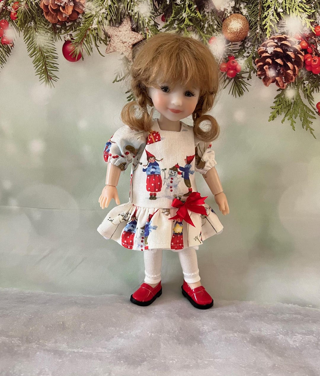Ruby Red Mini Sara Outfit With Shoes - Etsy