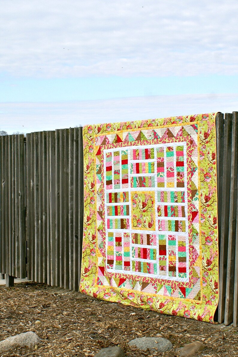 Quilt Pattern PDF - When in Rome- Charm Pack or Layer Cake Friendly - Etsy