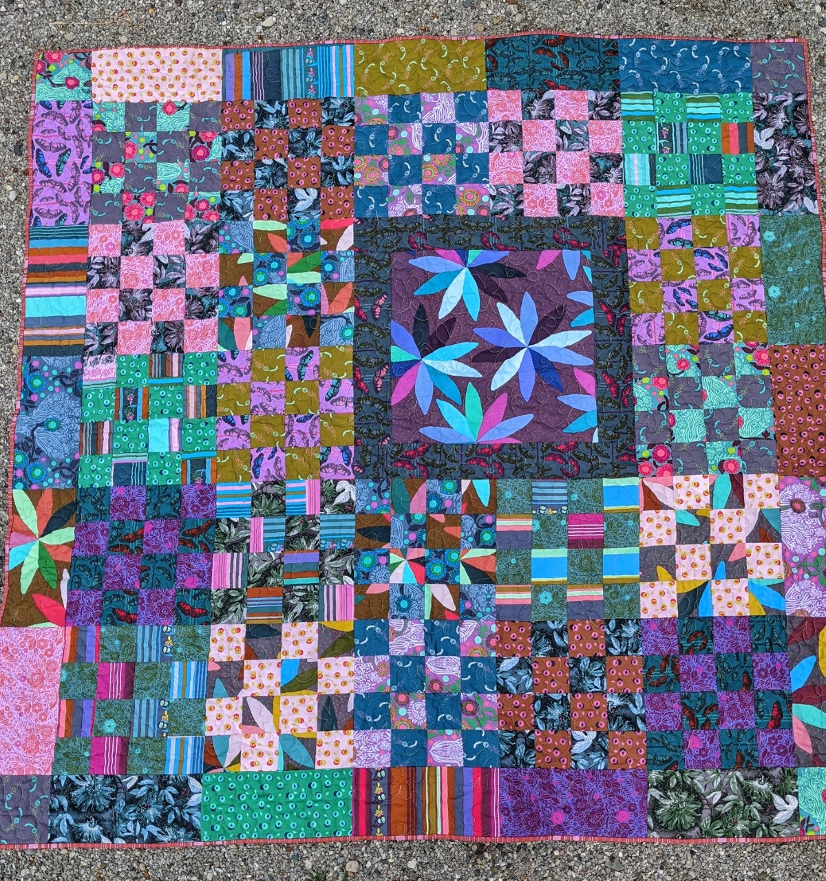 Quilt Pattern PDF - Frame of Mind - Fat Quarter Friendly - Etsy