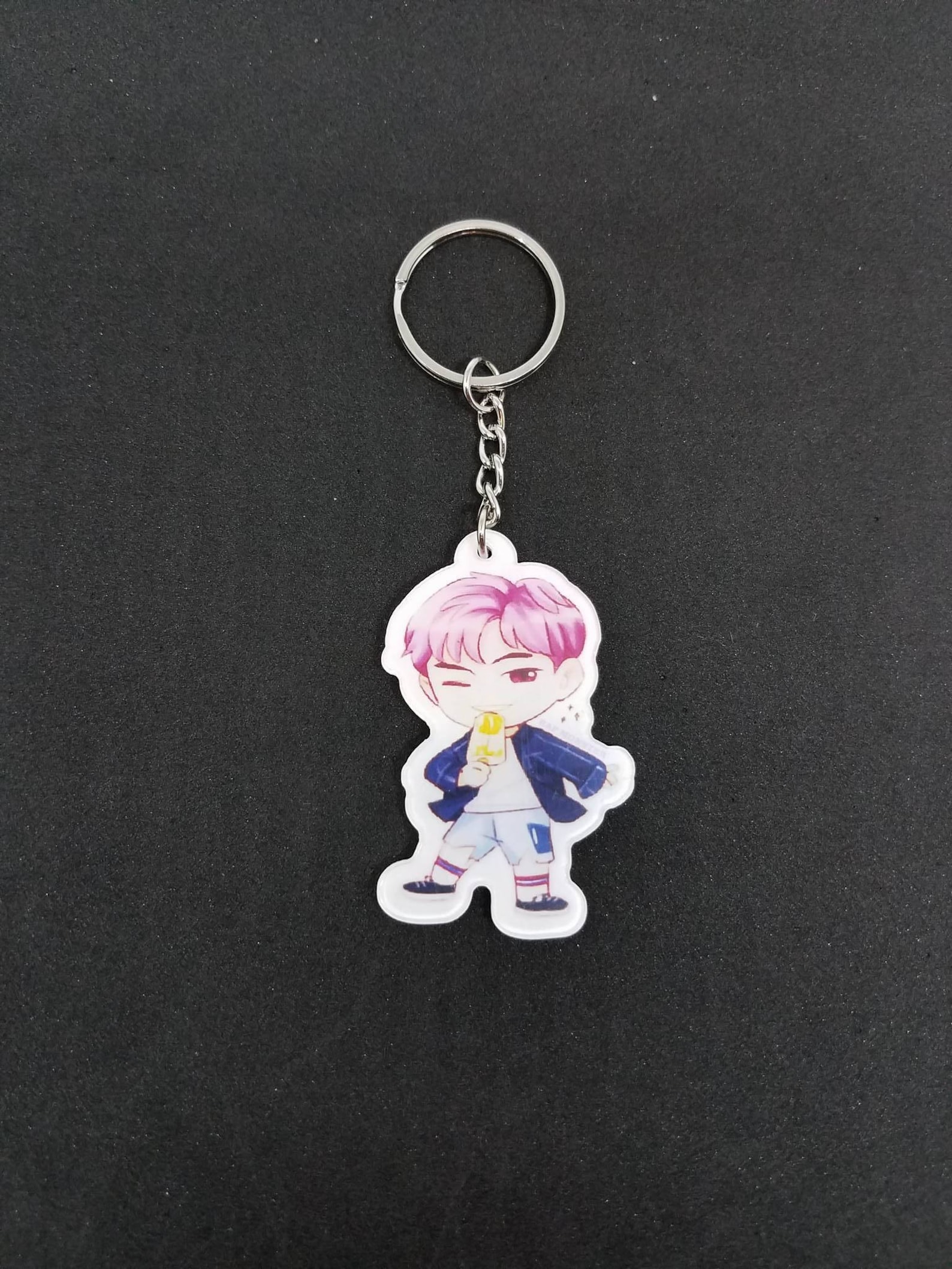 Cute Kpop BTS Bangtan Boys Acrylic BTS Keychain Keyring Pendant Cute ...