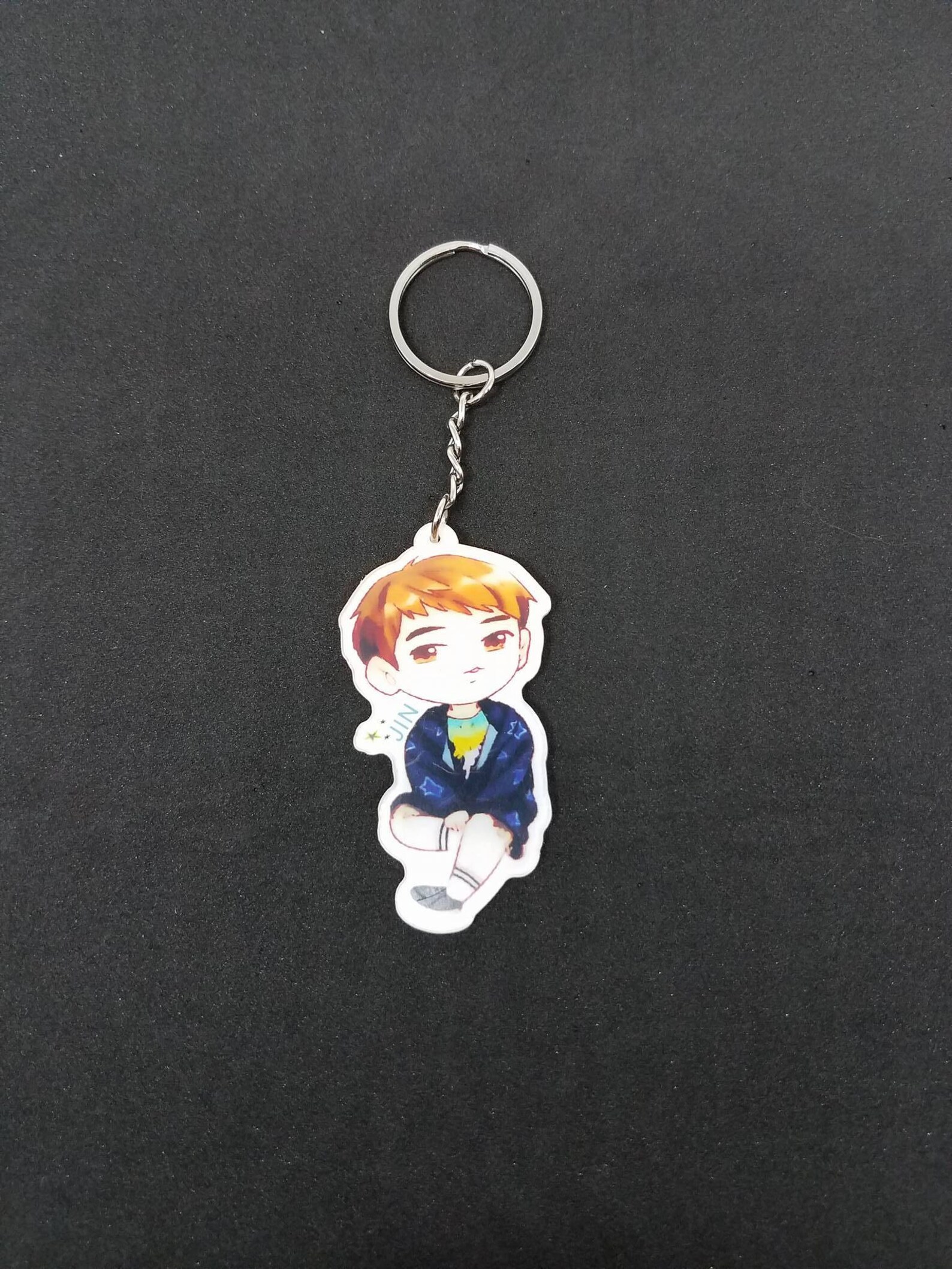 Cute Kpop BTS Bangtan Boys Acrylic BTS Keychain Keyring Pendant Cute ...