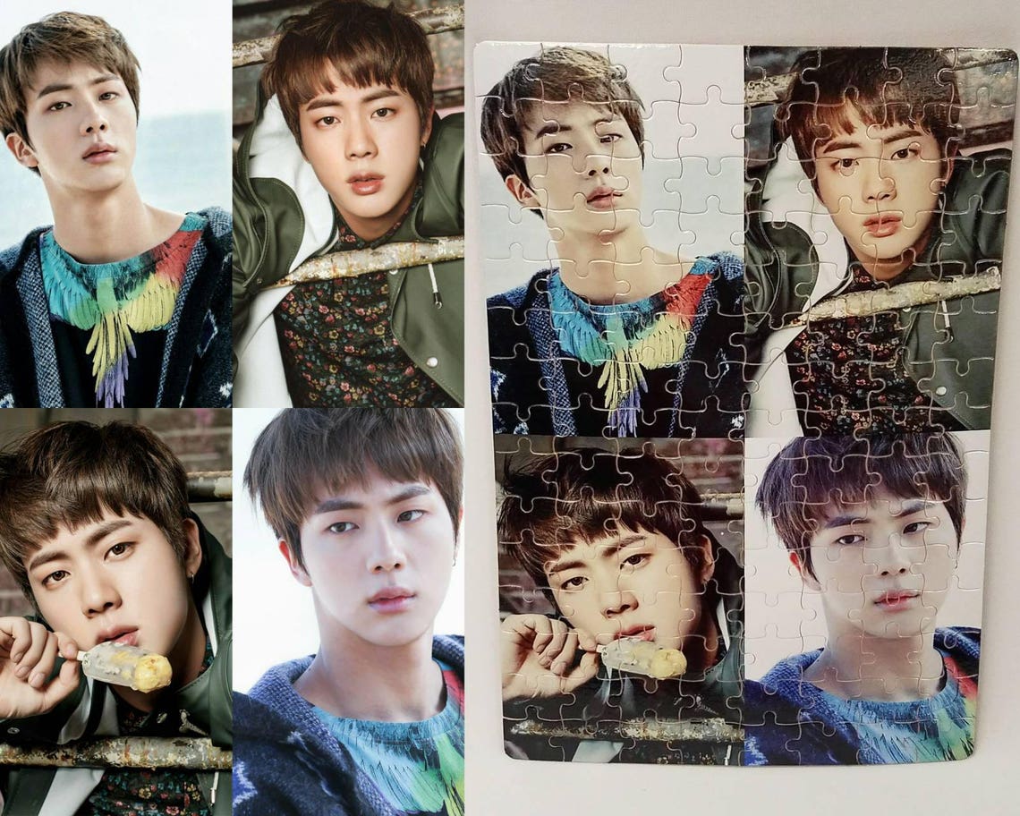 KPOP Puzzle BTS A4 Size 20x29cm 120 Pcs Puzzle Kpop | Etsy