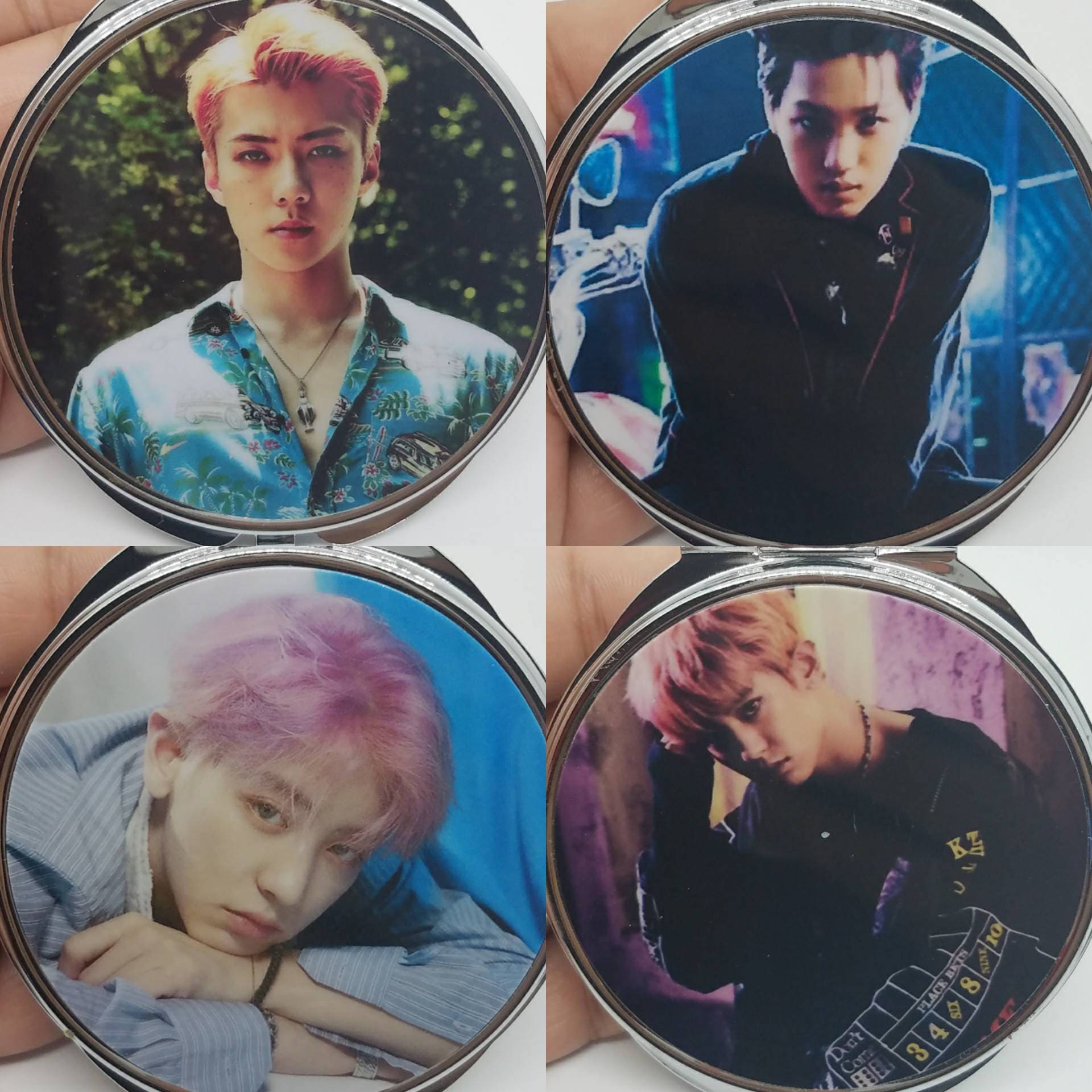 KPOP BTS EXO Compact Mirror Bangtan Boys K-Pop Pocket Mirror | Etsy