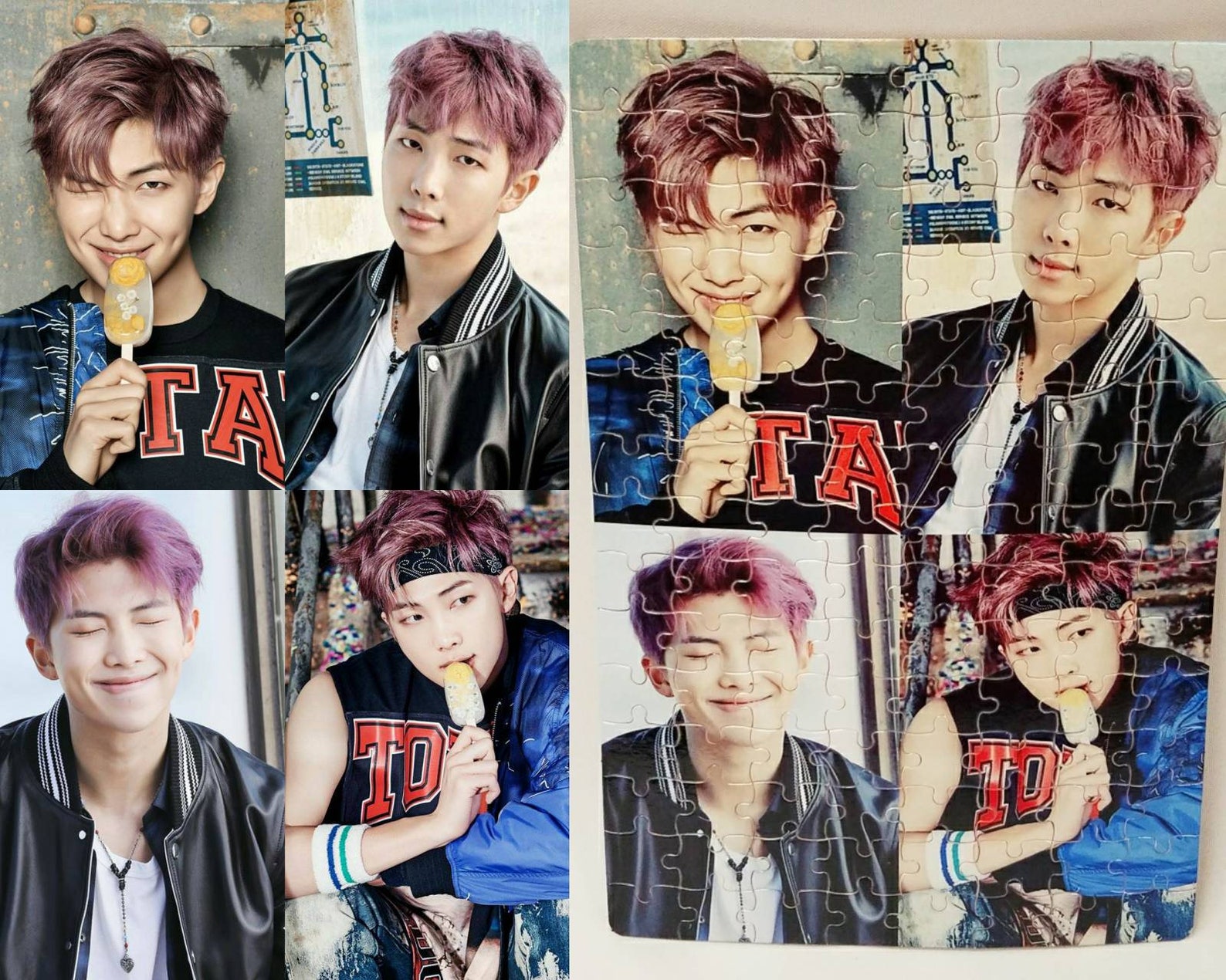 KPOP Puzzle BTS A4 Size 20x29cm 120 Pcs Puzzle Kpop - Etsy