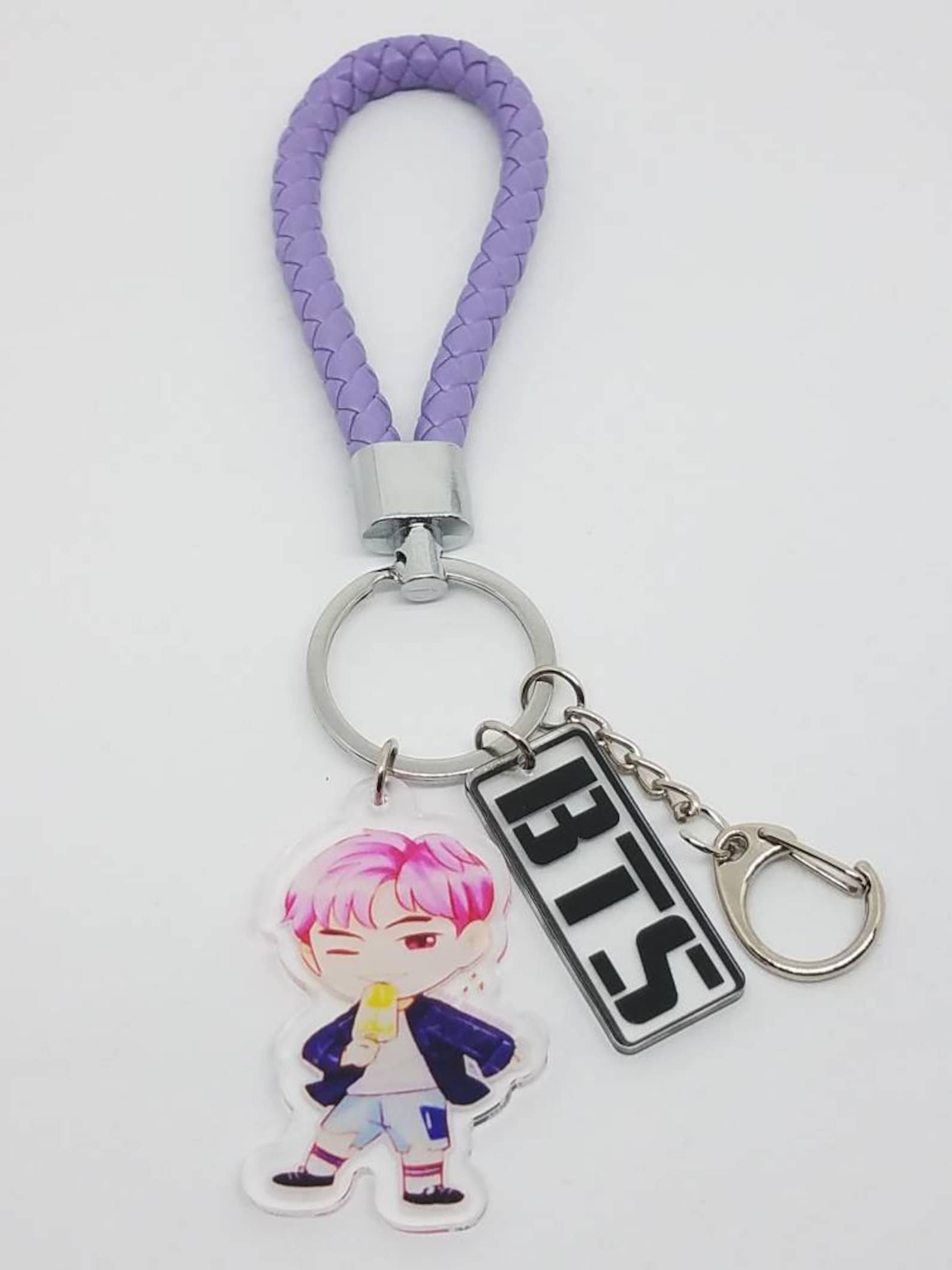 Cute Kpop BTS Bangtan Boys Clear Acrylic BTS Keychain with BTS | Etsy