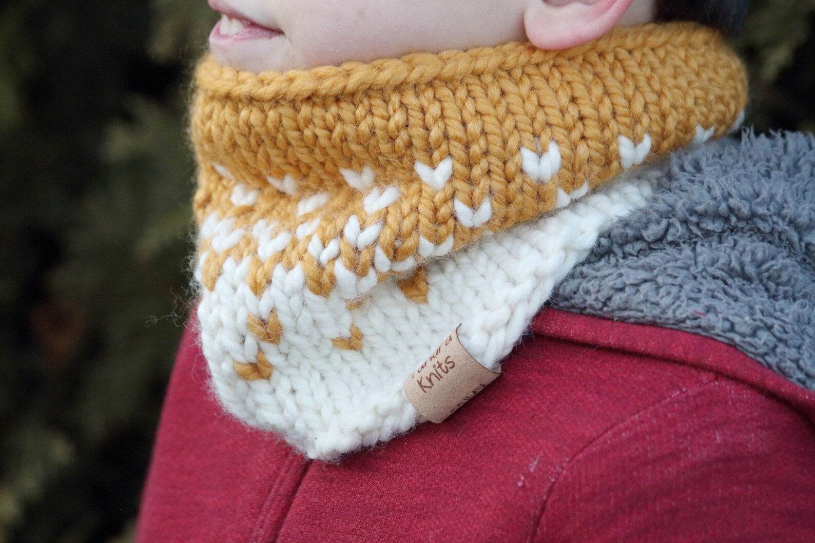 Fair Isle Cowl Pattern Knitting Pattern Digital Download - Etsy