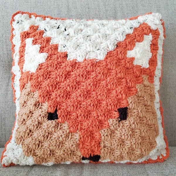 Fox Pillow Cover - Etsy