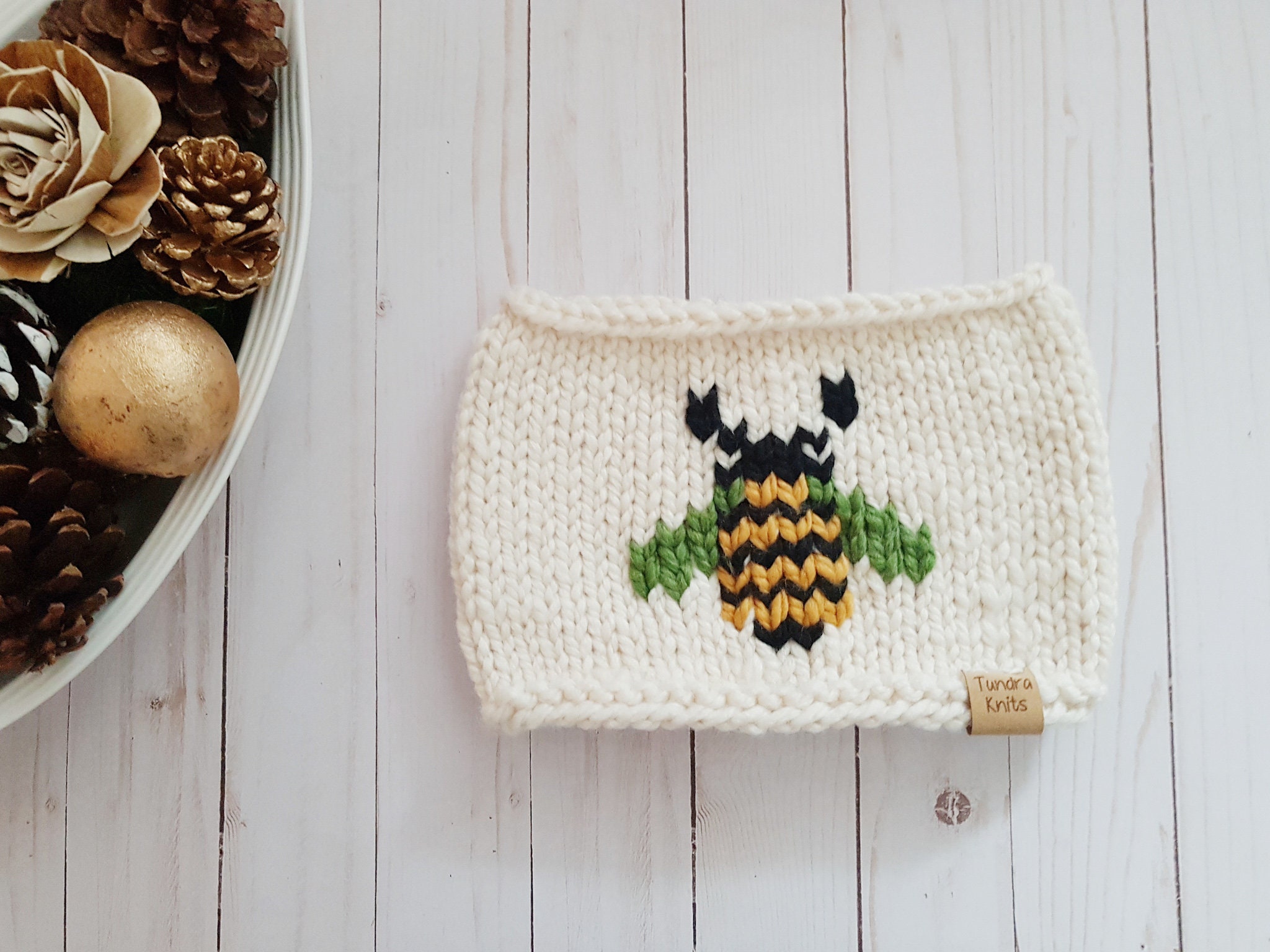 Bumblebee Cowl Knitting Pattern Digital Download Only - Etsy Canada