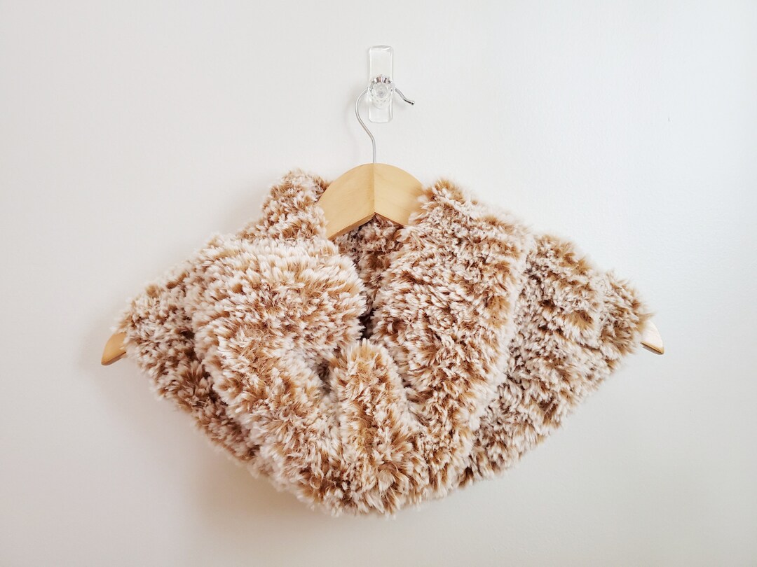 Faux Fur Cowl - Knitting Pattern Only - Digital Download - Winter ...