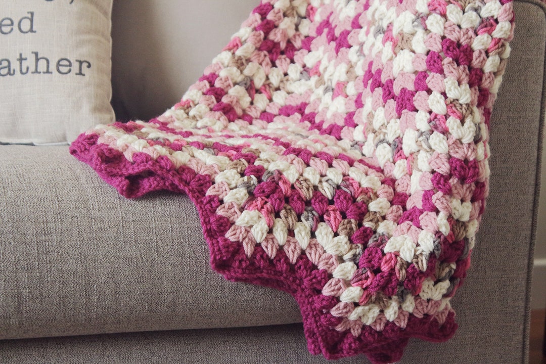 Shades of Spring Afghan - Crochet Pattern Only - Digital Download ...