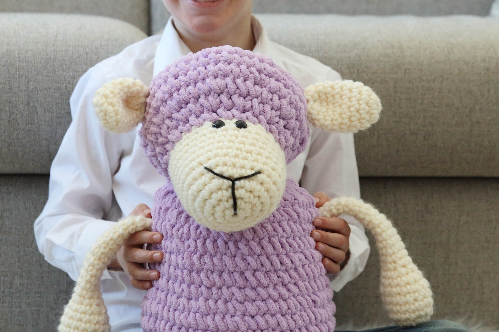 Giant Crochet Plush Sheep Crochet Pattern - Etsy