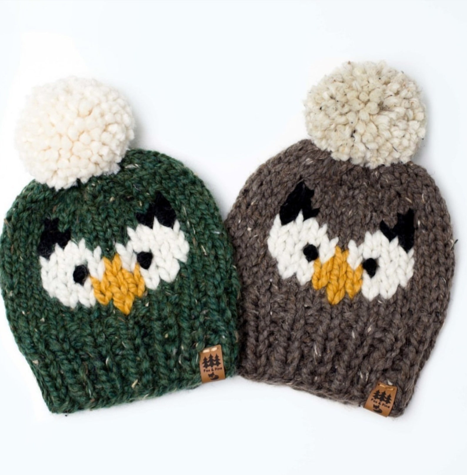 The Wise Owl Beanie Digital Download Knit Owl Beanie - Etsy