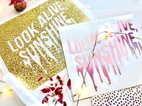 My Chemical Romance Look Alive Sunshine Decal Holographic | Etsy