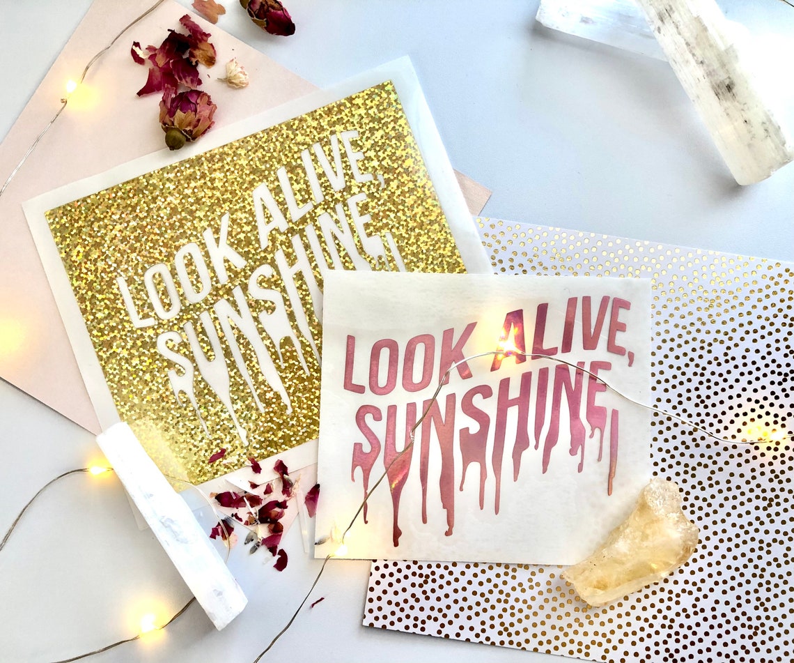 My Chemical Romance Look Alive Sunshine Decal Holographic | Etsy