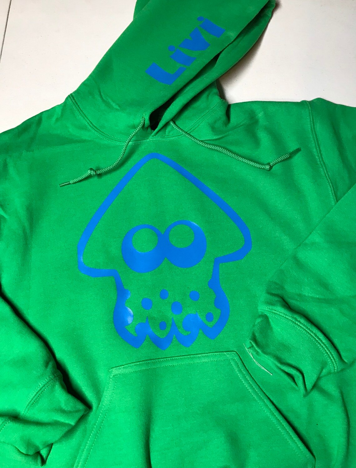 Custom Personalized Splatoon Inspired Hoodie With Name - Etsy