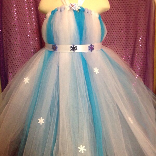 Elsa Tutu Dress - Etsy