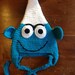 Smurf Ear Flap Hat - Etsy
