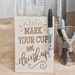 Mark Your Cup Sign, Party Cup Marker Sign, Write Your Name Sign ...