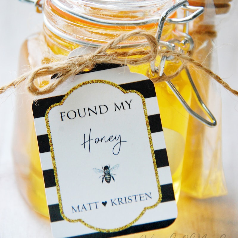Honey Favor Tags - Etsy