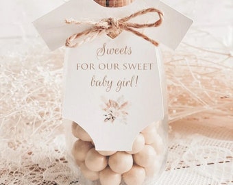 Pink and Gold Baby Rattle Baby Girl Baby Shower Cake Pops - Etsy